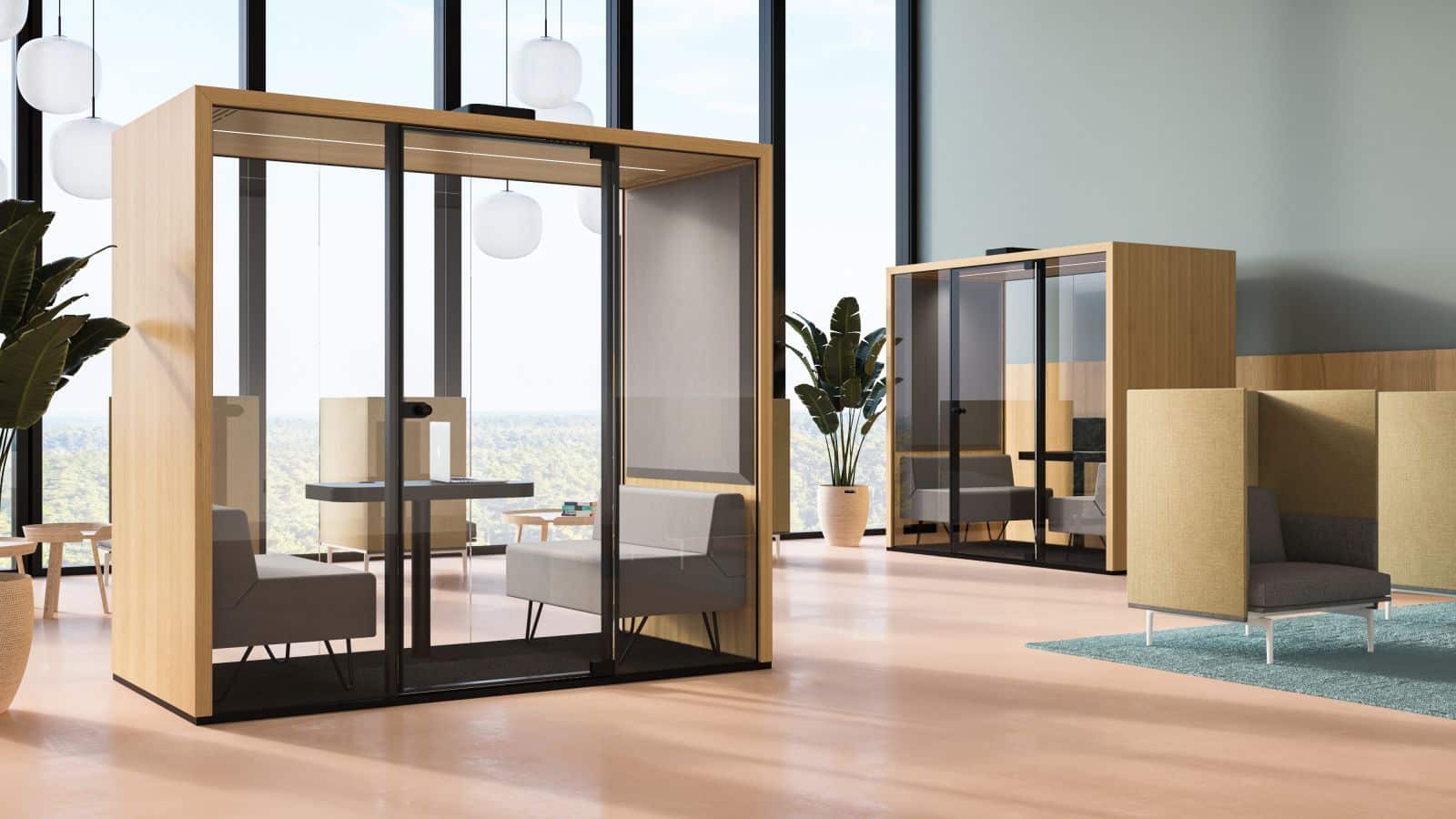 Noise Reduction: Office Phone Booths & Meeting Pods - Welltek