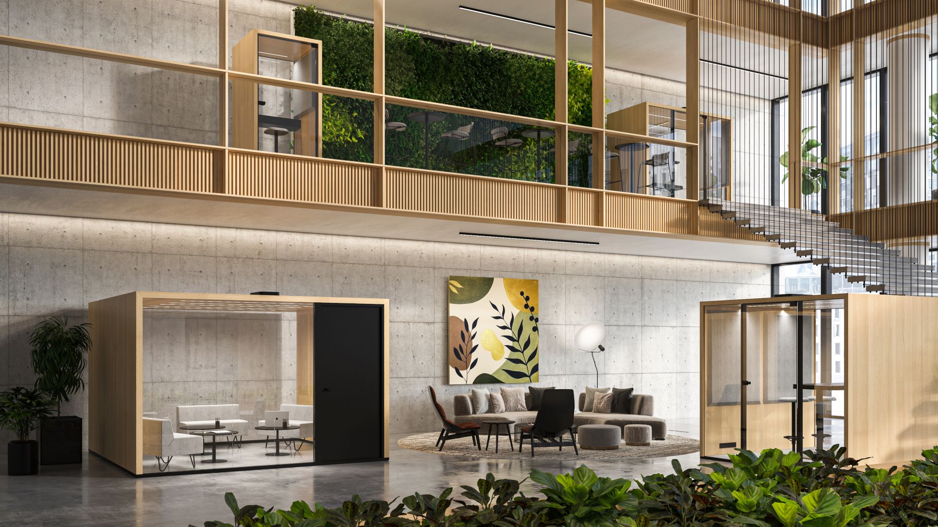 Workspace Design Show - Welltek partners with Taiga 2023. - Welltek