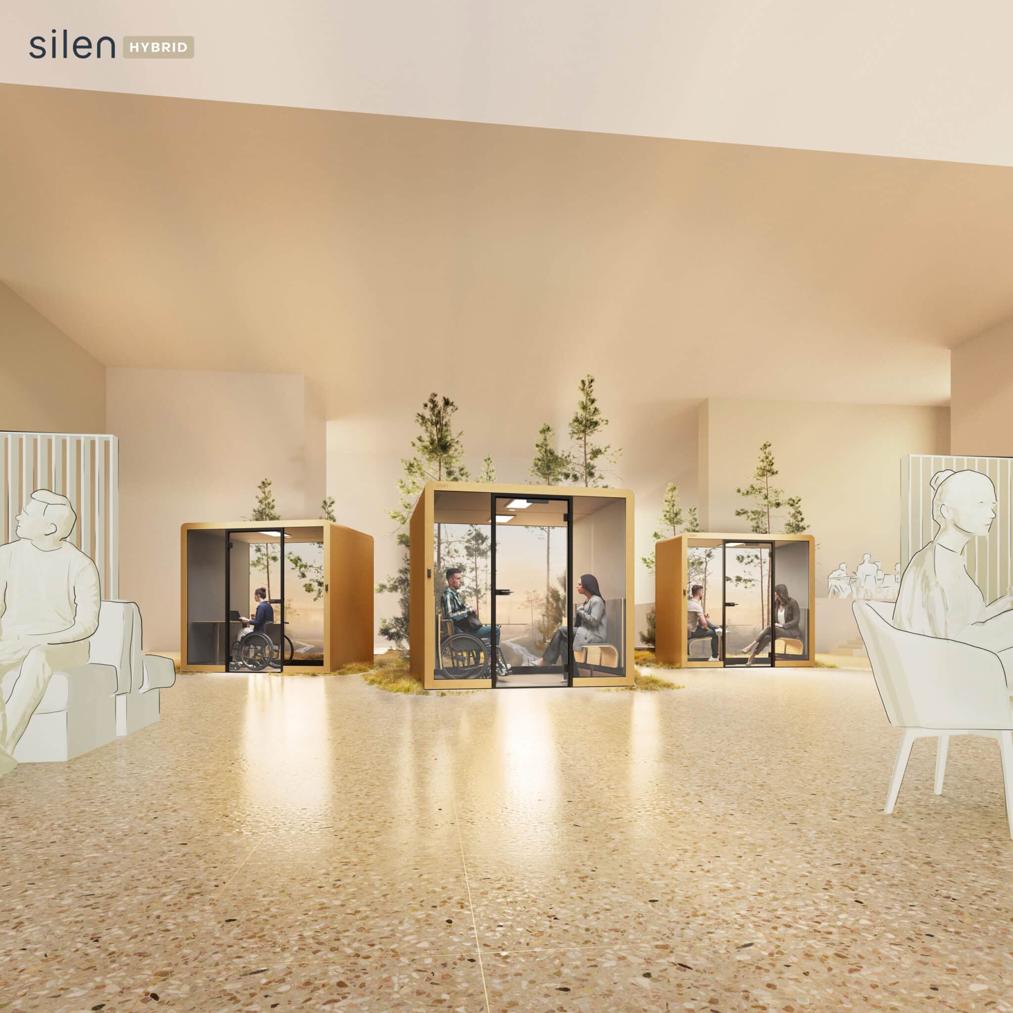 Silen Phone Booths - Welltek